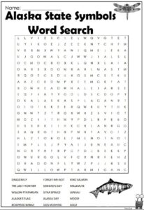 Free Printable Alaska Word Search - template.insidethehood.com
