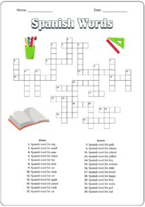 Spanish Word Search Puzzles Printable - template.insidethehood.com