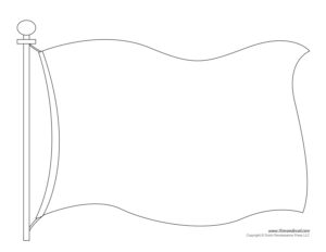 Flag Template Printable - template.insidethehood.com