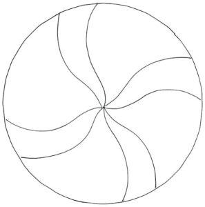 Printable Peppermint Candy Template - template.insidethehood.com
