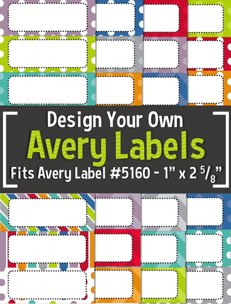 Free Avery Printable Label Templates - template.insidethehood.com
